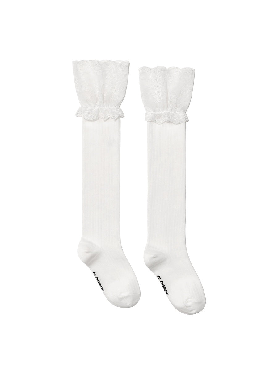 POSH LACE KNEE SOCKS – Glowny
